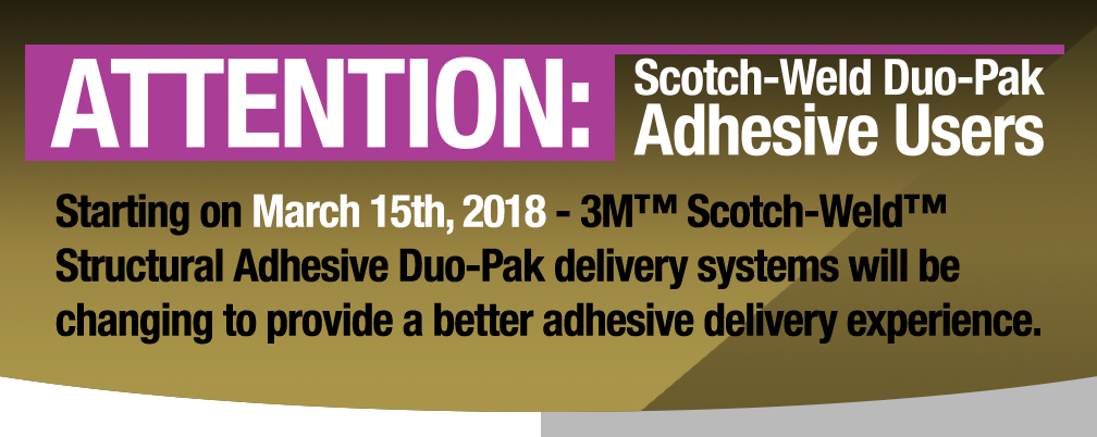 R.S. Hughes is Proud to Present 3M's NEW Structural Adhesvie Delivery ...