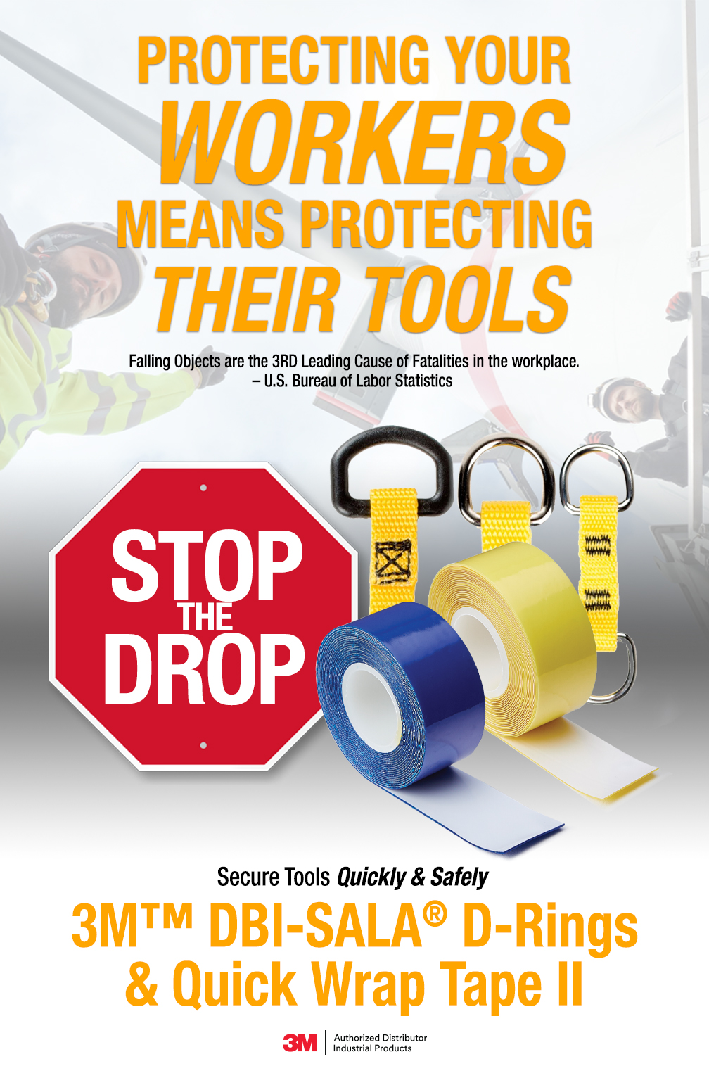 R.S. Hughes is Proud to Present 3M™ DBI-SALA® D-Rings & Quick Wrap Tape II