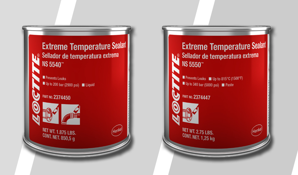 R.S. Hughes is Proud to Present Loctite NS 5540 and NS 5550 Extreme Temperature Sealants